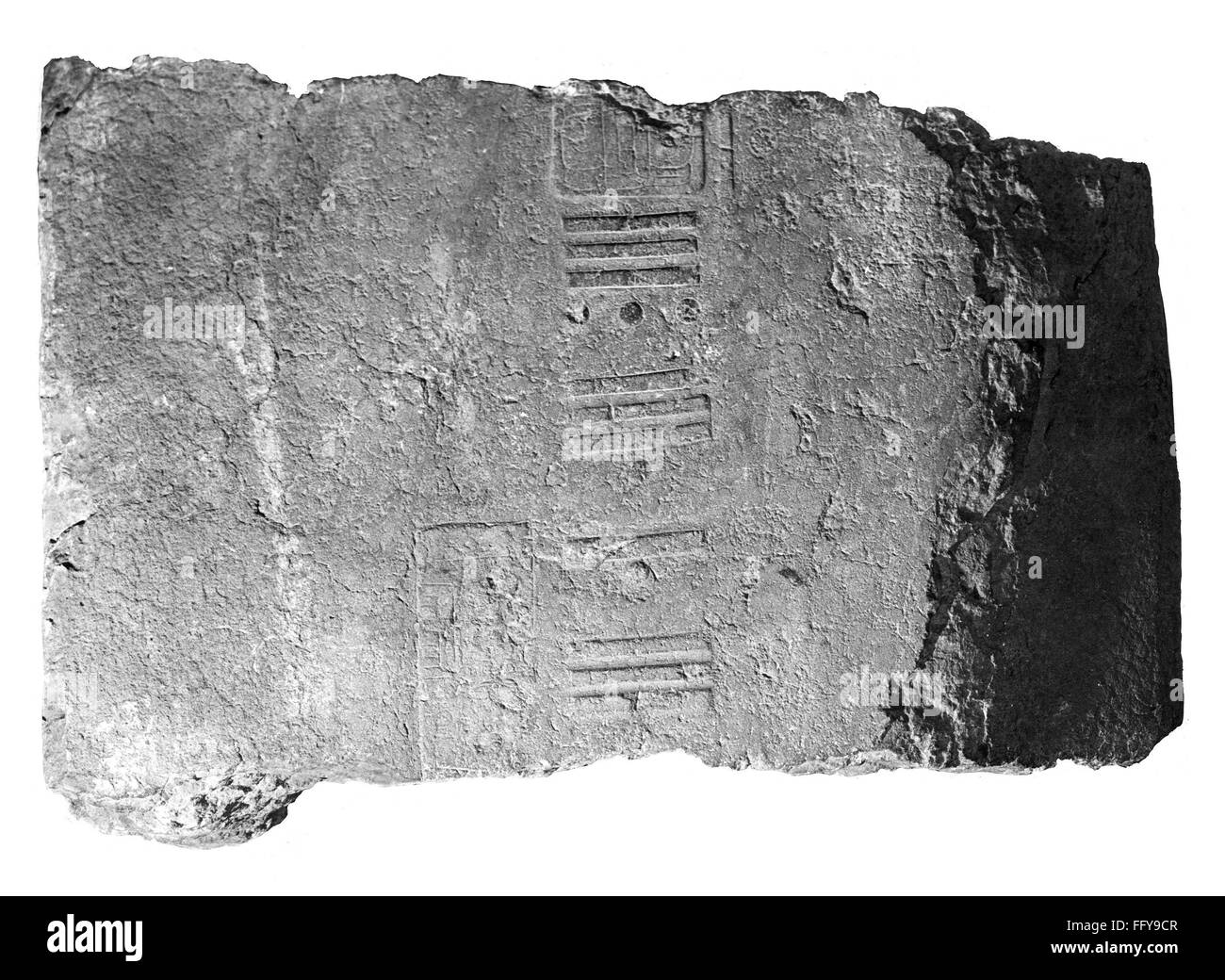 MEXICO: OLMEC STELA. /nThe Olmec 'Stela C' recording a date interpreted ...