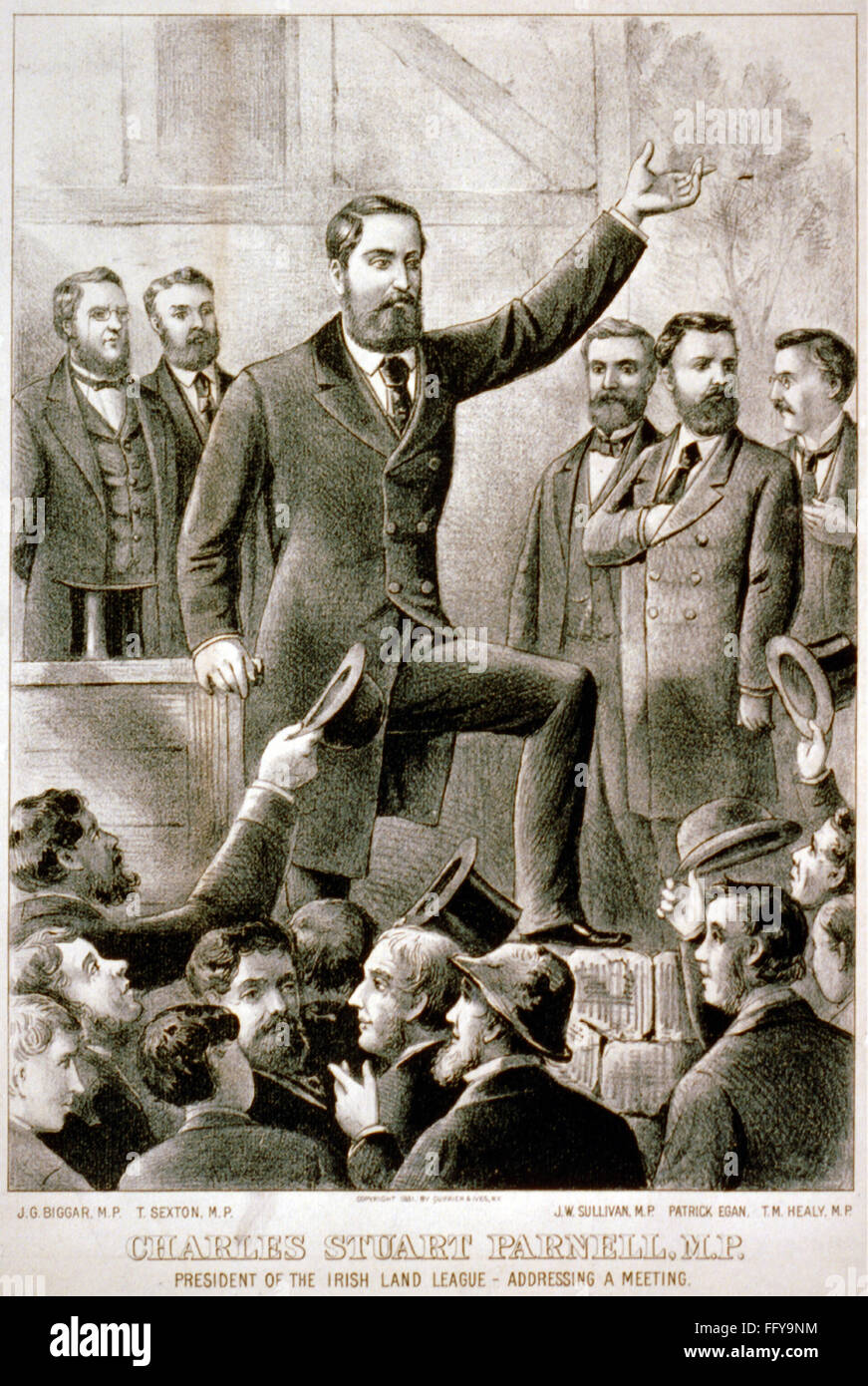 CHARLES PARNELL (1846-1891). /nCharles Stewart Parnell. Irish ...