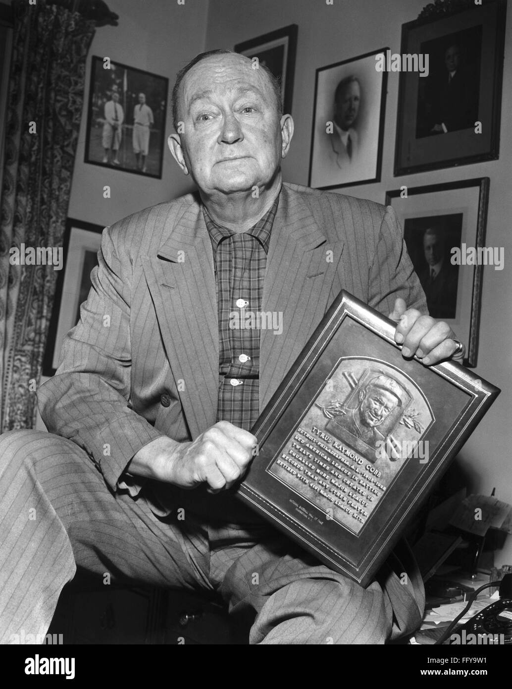 TY COBB (1886-1961). /nTyrus Raymond Cobb. American baseball player ...