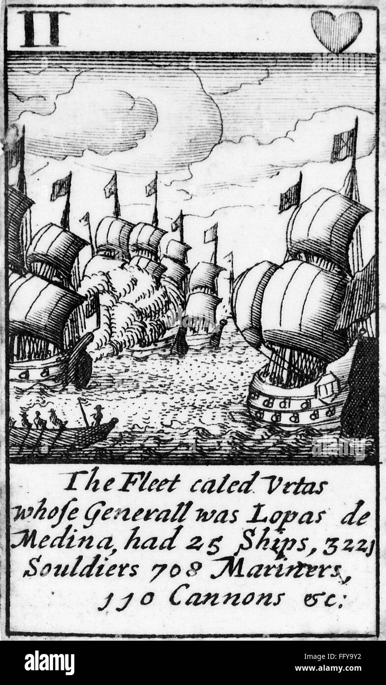 SPANISH ARMADA, 1588. /n'The Fleet called Urtas whose Generall was ...