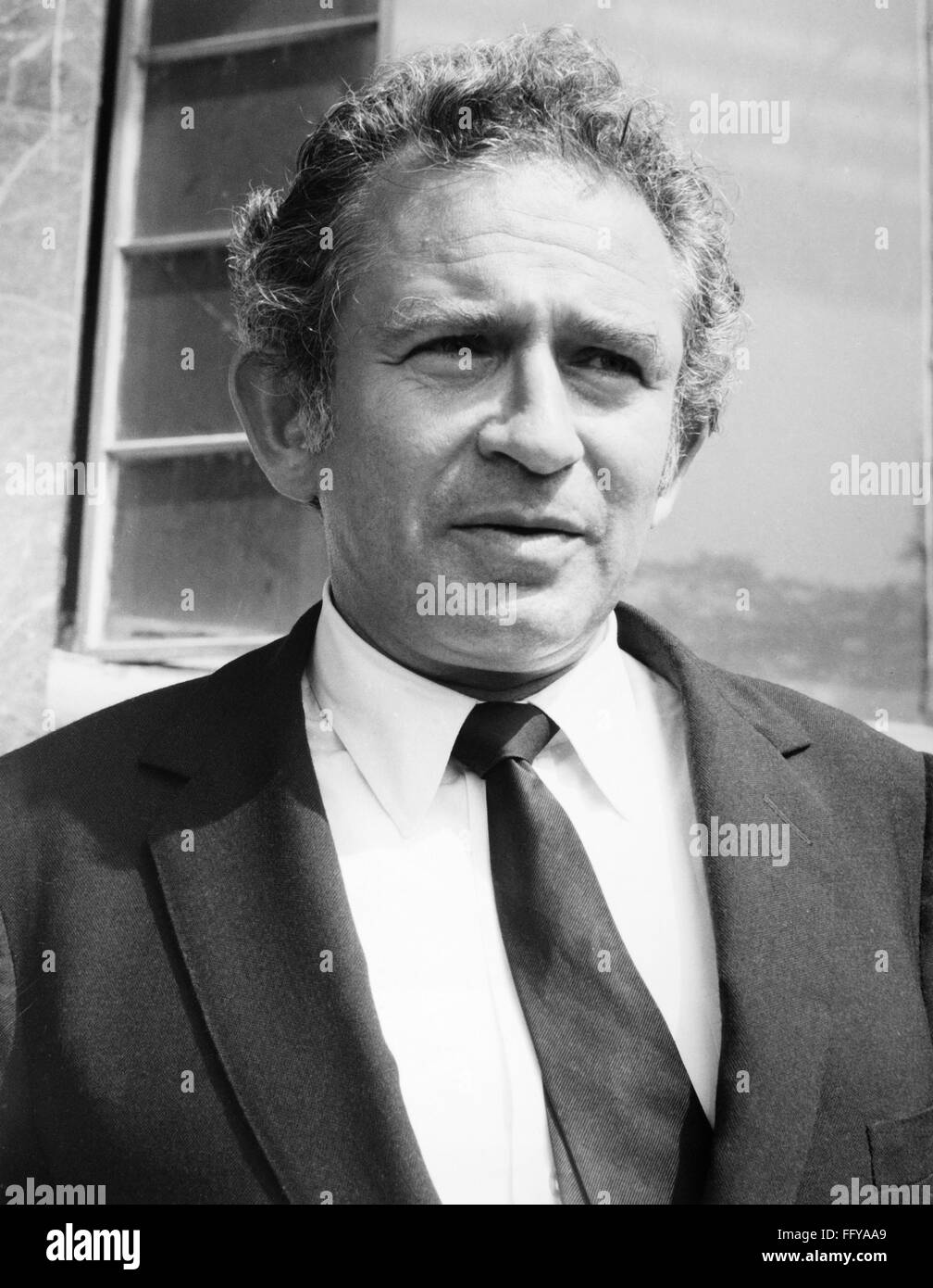 NORMAN MAILER (1923-2007). /nAmerican writer. Photograph, 1969 Stock ...