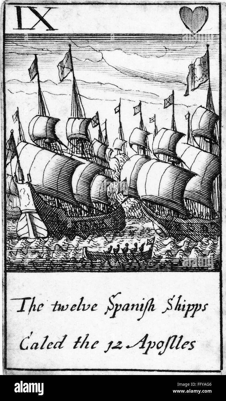 SPANISH ARMADA, 1588. /n'The twelve Spanish Shipps Called the 12 ...