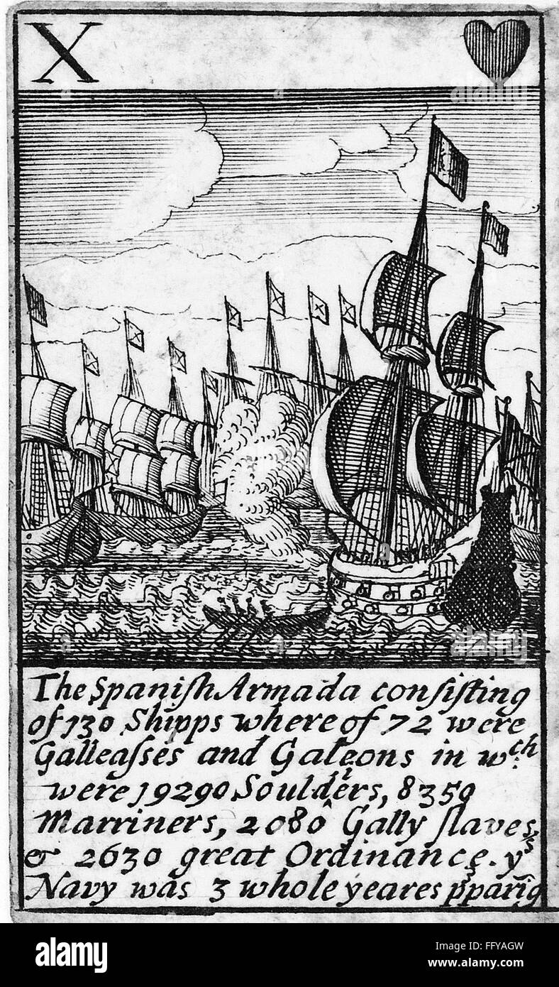 SPANISH ARMADA, 1588. /n'The Spanish Armada consisting of 130 Shipps ...