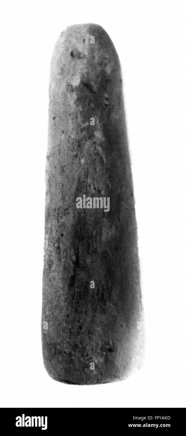 NEOLITHIC PHALLUS FIGURE. /nClay figure of the Cucuteni culture ...