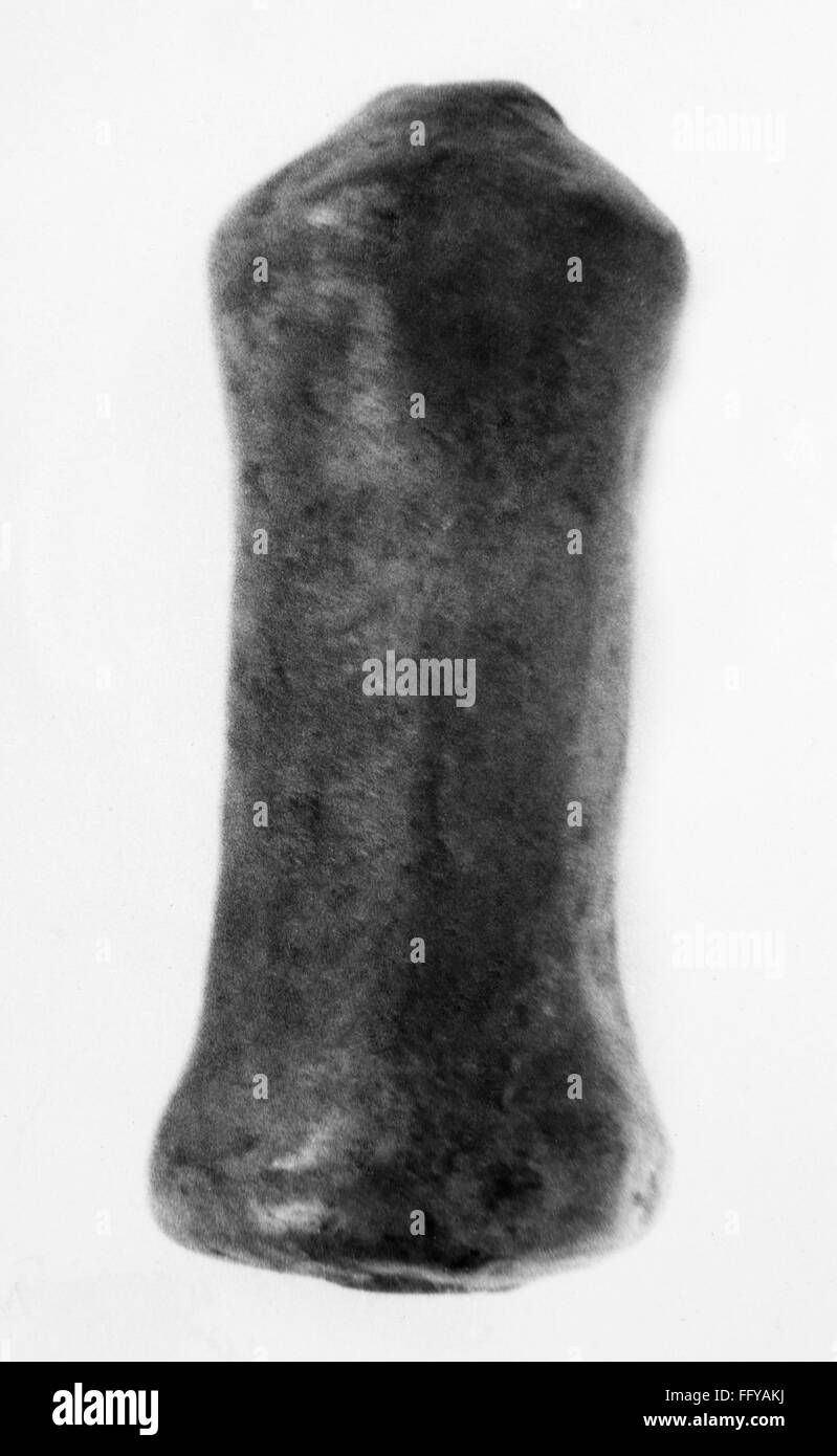 NEOLITHIC PHALLUS FIGURE. /nClay figure of the Cucuteni culture ...