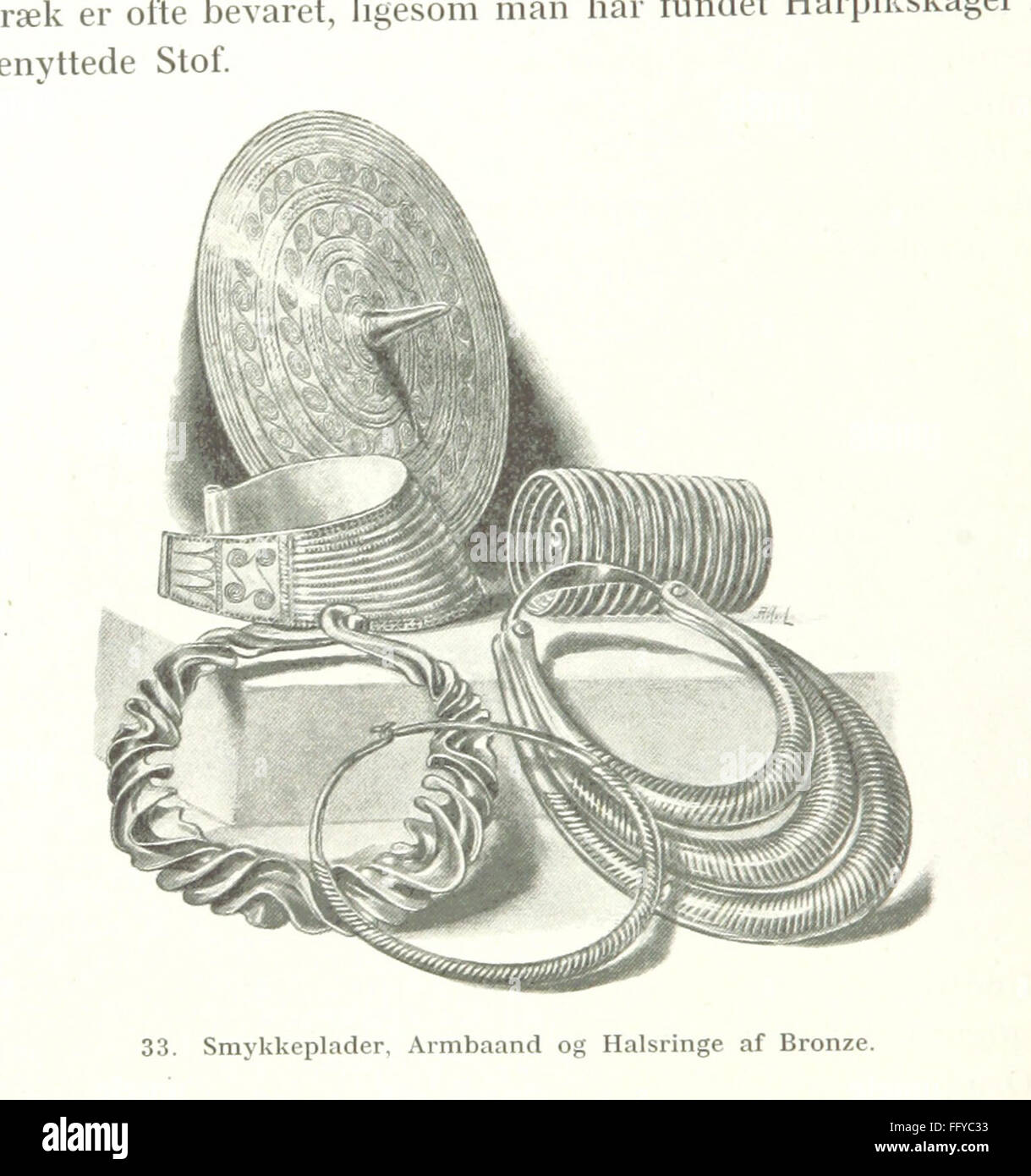 A historical Danish book documenting the history of Denmark, written by ...