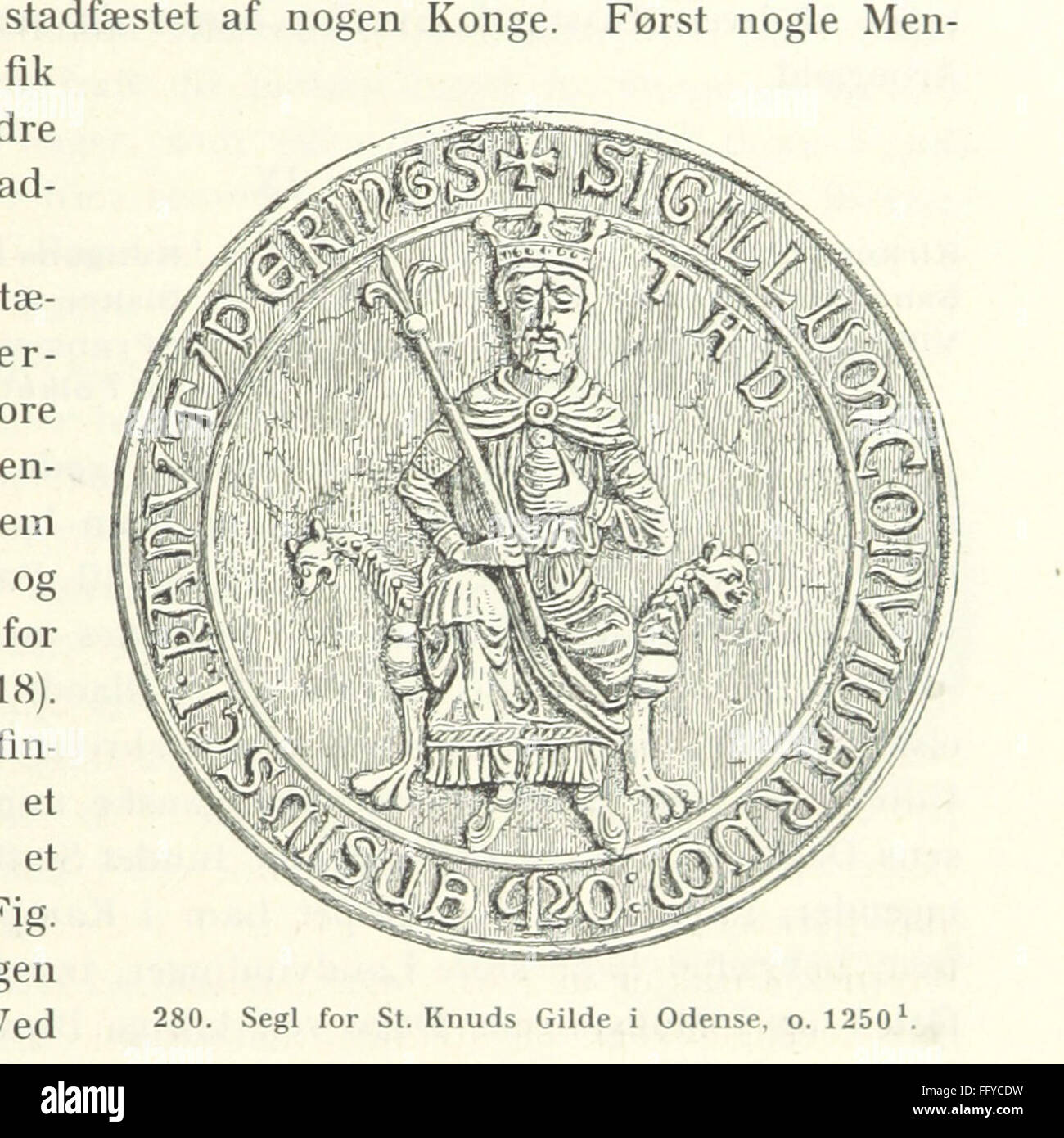 This image is from 'Danmarks Riges Historie', a comprehensive history ...