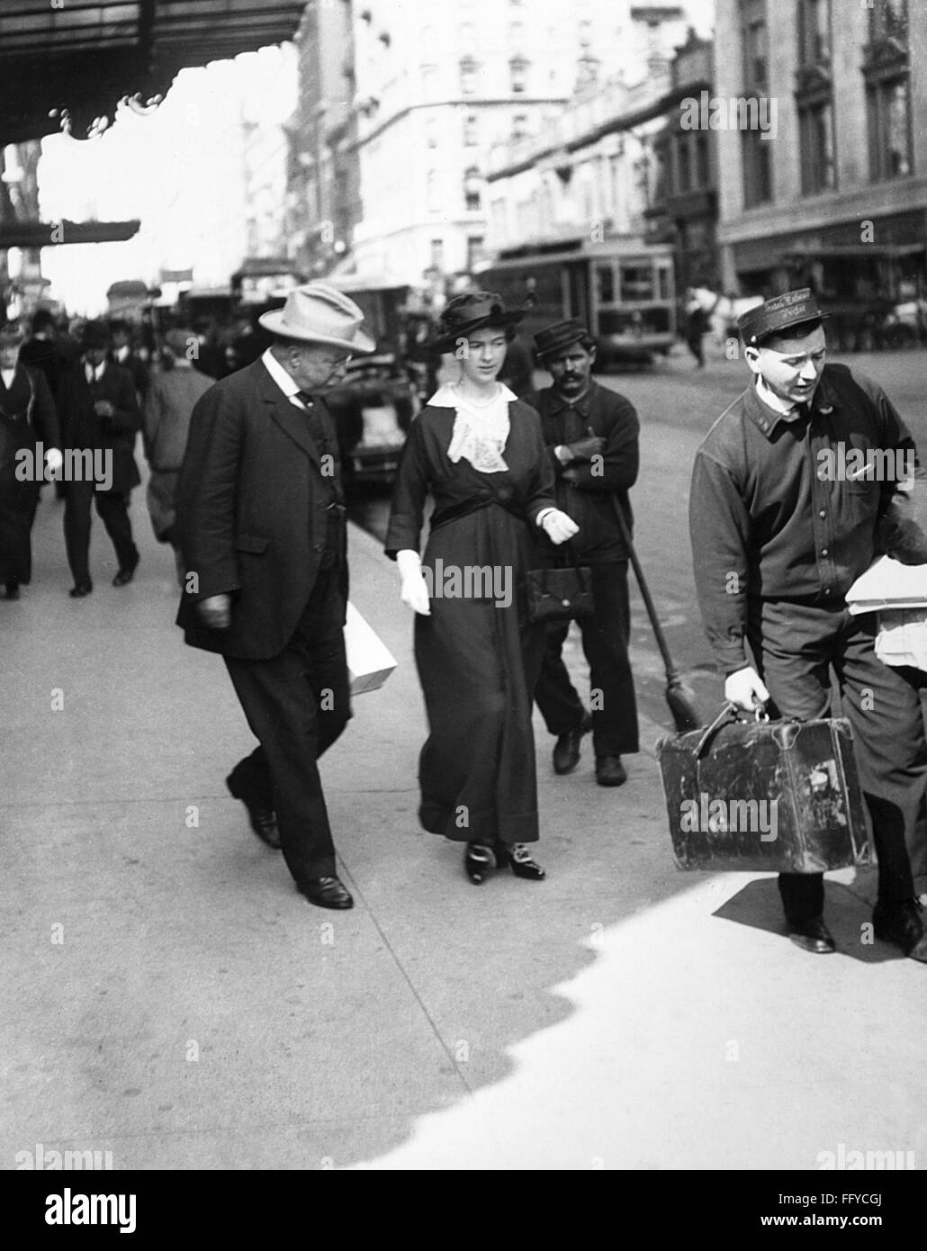 ROOSEVELT FAMILY, c1915. /nAmerican president Theodore Roosevelt, Sr ...