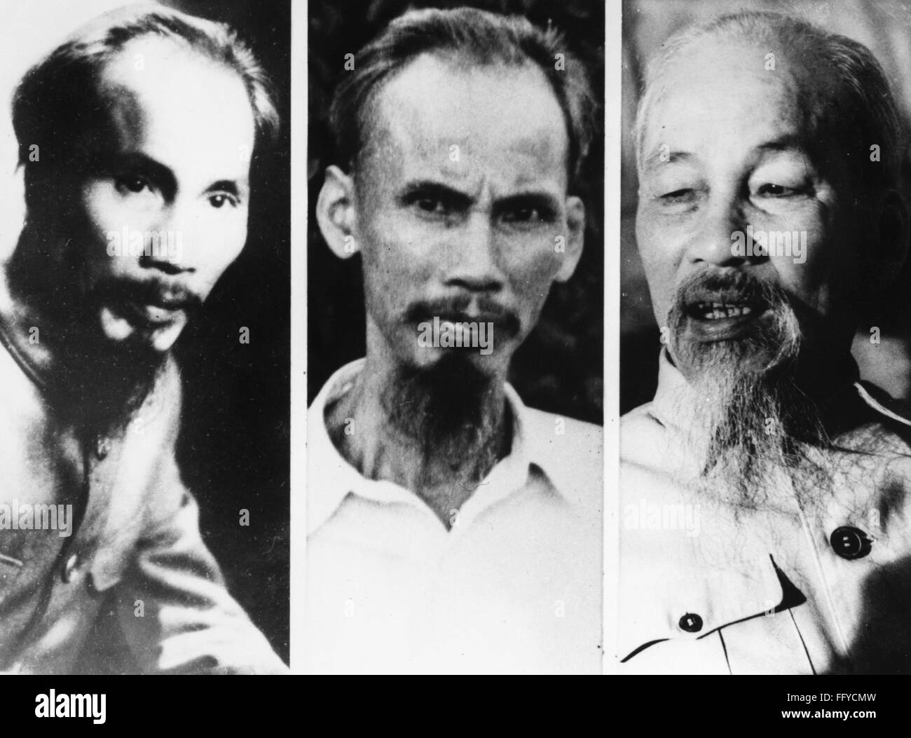 HO CHI MINH (1890-1969). /nVietnamese political leader. Three ...