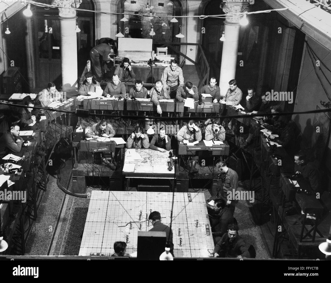 WORLD WAR II: AIR COMMAND. /nAn American Tactical Air Command fighter ...