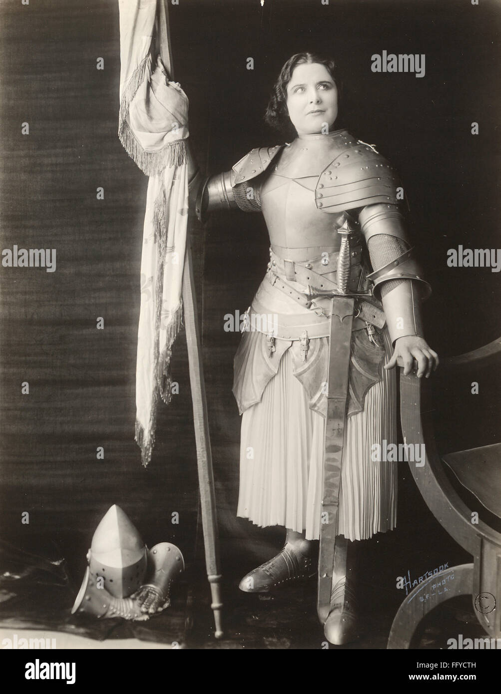 GERALDINE FARRAR (1882-1967). /nAmerican operatic soprano. Farrar in ...