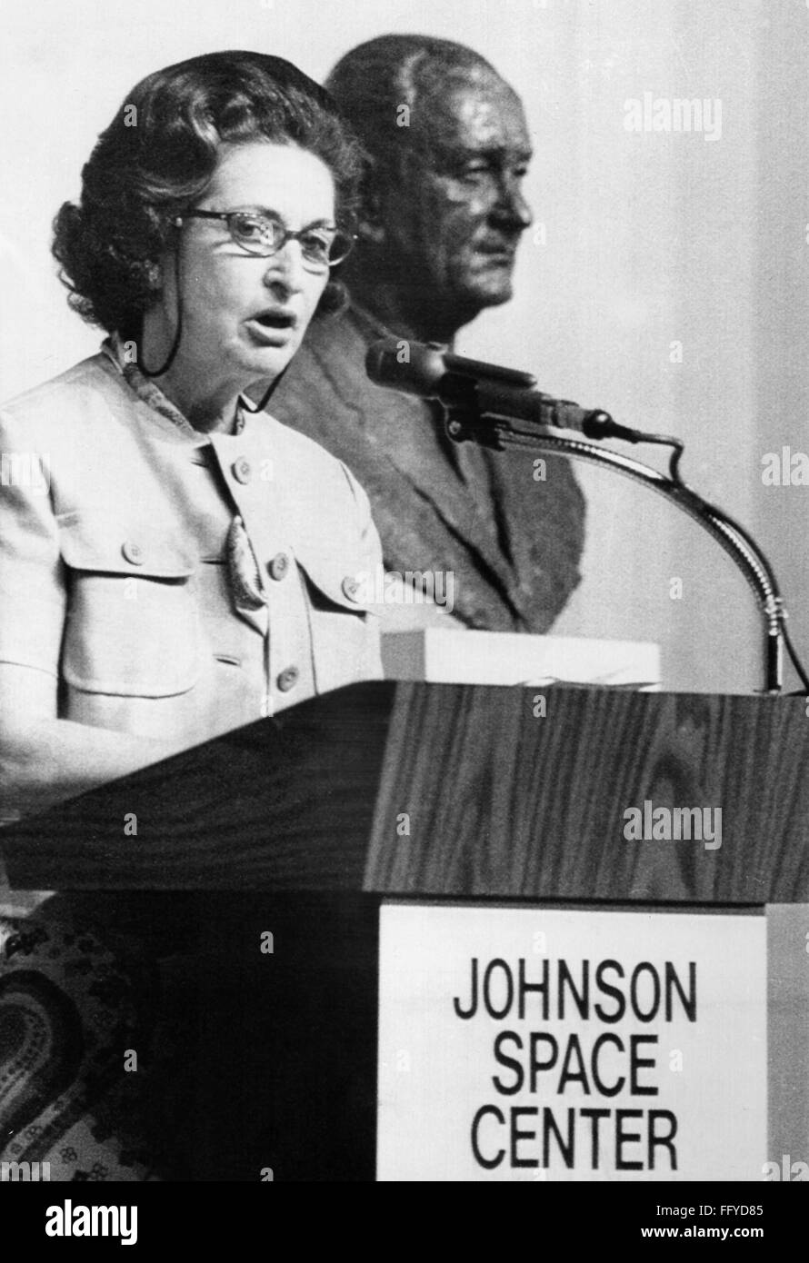CLAUDIA 'LADY BIRD' JOHNSON /n(1912-2007). Mrs. Lyndon B. Johnson ...
