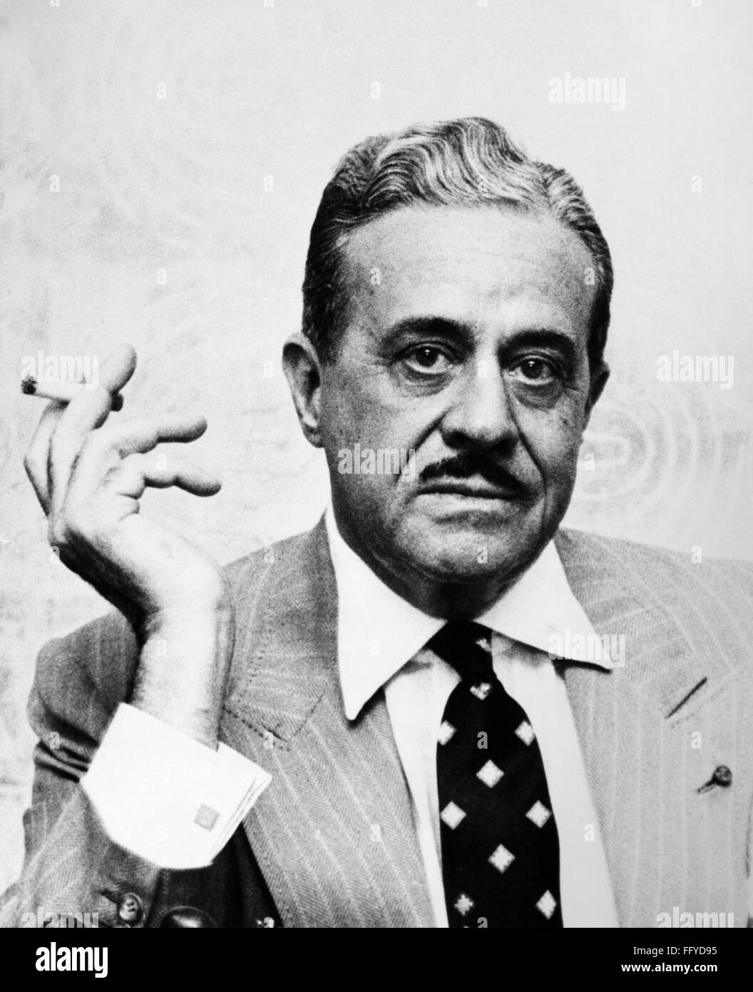 RAYMOND LOEWY (1893-1986). /nFrench industrial designer. Photograph ...