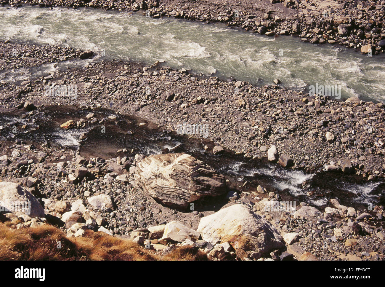 Aerial view small river river hi-res stock photography and images - Alamy