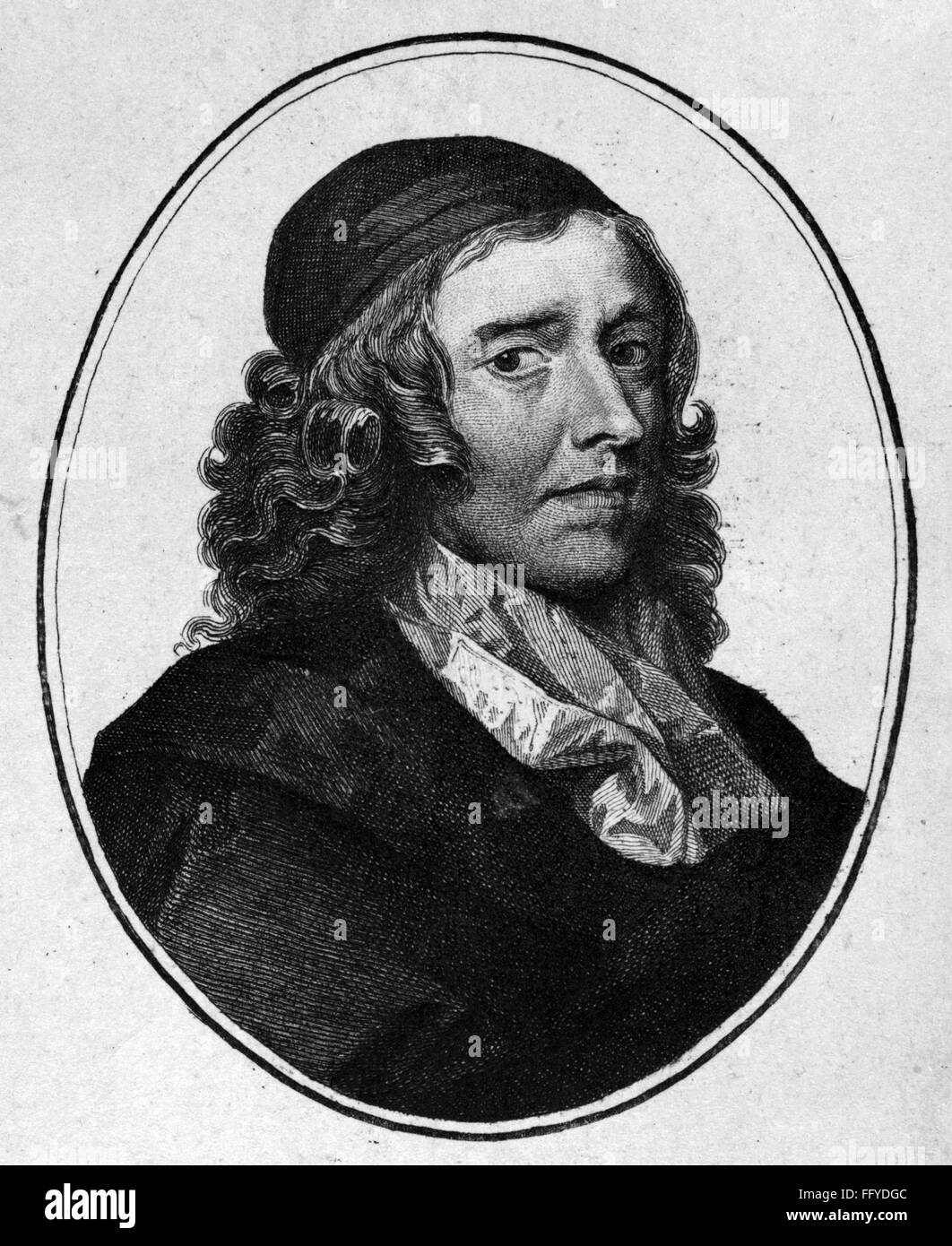 JOHN OWEN (1616-1683). /nEnglish Puritan pastor and theologian. Copper ...