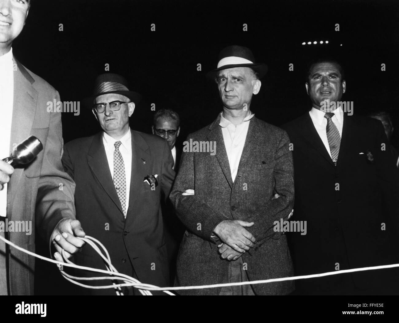 RUDOLPH ABEL (1903-1971). /nAlias of Vilyam Fisher, a Soviet spy. Abel ...