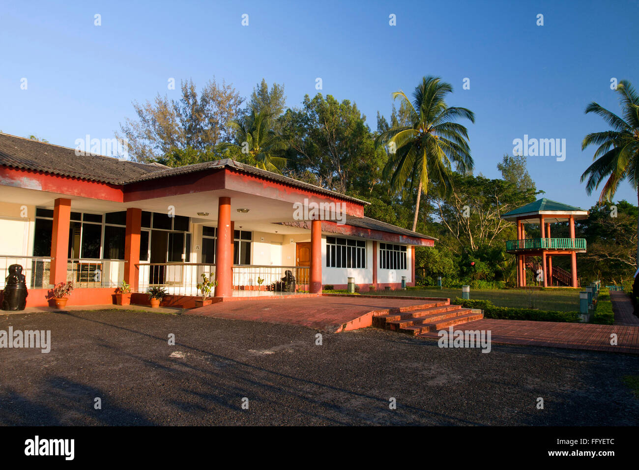Forest guest house Chidiya tapu Port blair Andaman islands India Asia ...