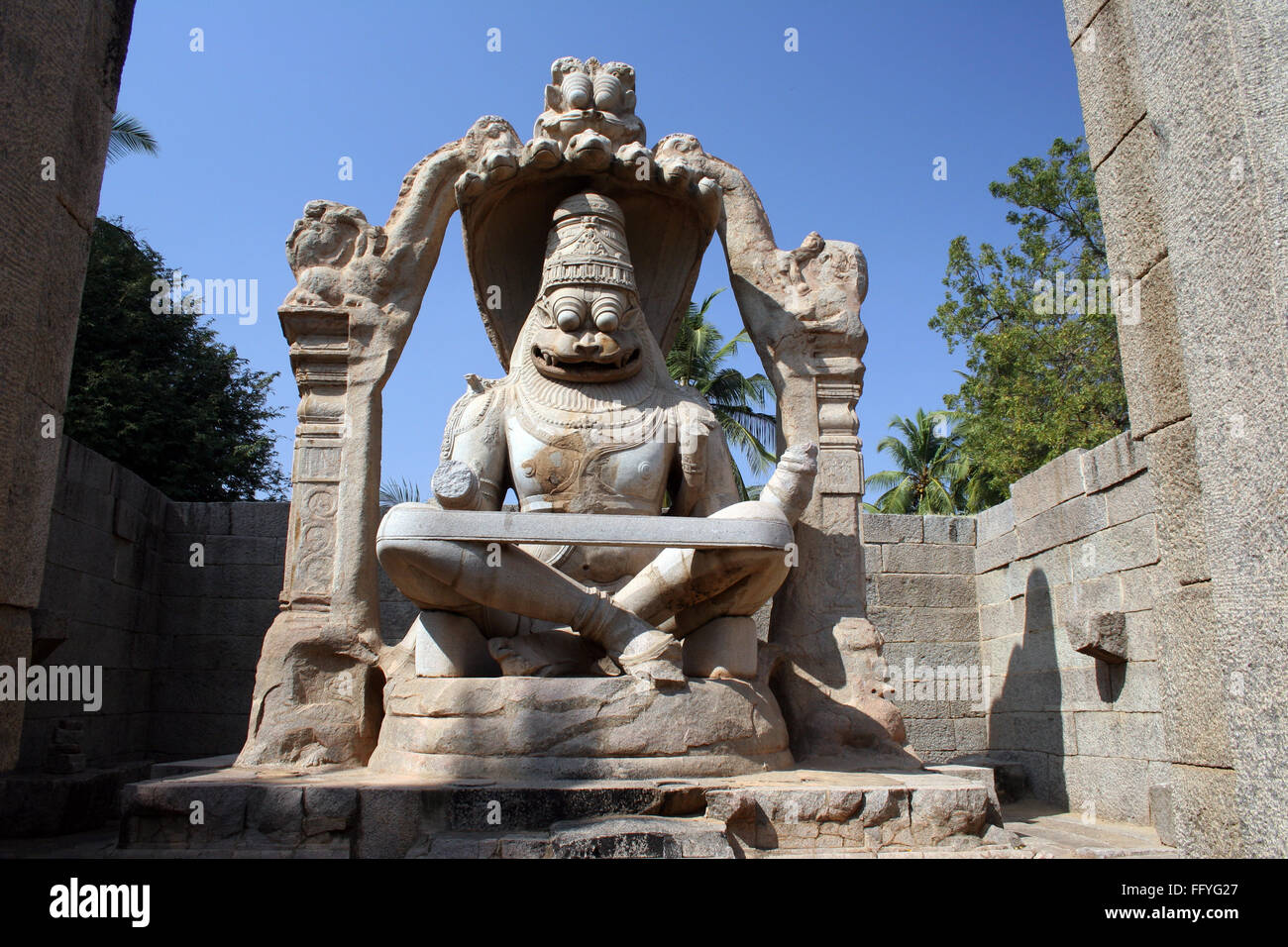 Ugra narasimha statue hi-res stock photography and images - Alamy