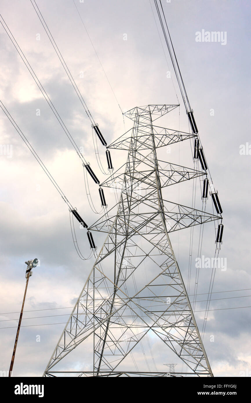 Power Lines India Stock Photos & Power Lines India Stock Images - Alamy