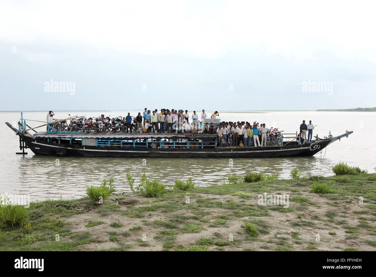Majuli ferry hi-res stock photography and images - Alamy