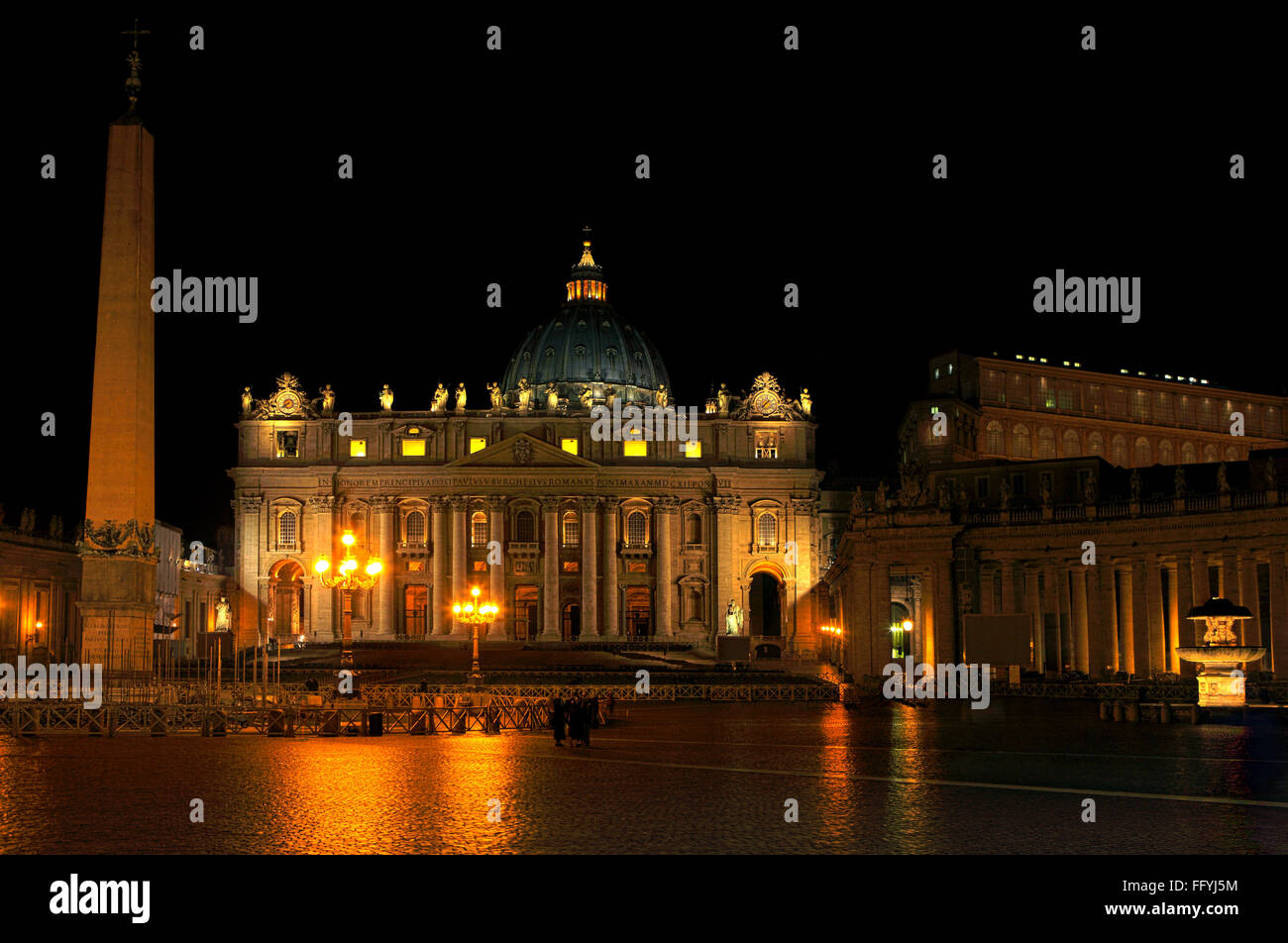 Saint Peter Rome Italy Stock Photo - Alamy