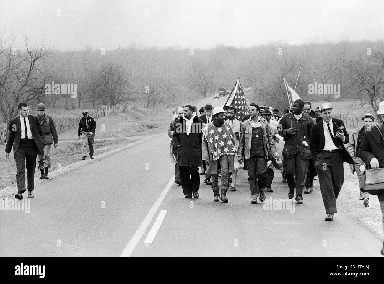 ALABAMA: CIVIL RIGHTS. /nParticipants in a Civil Rights march from ...