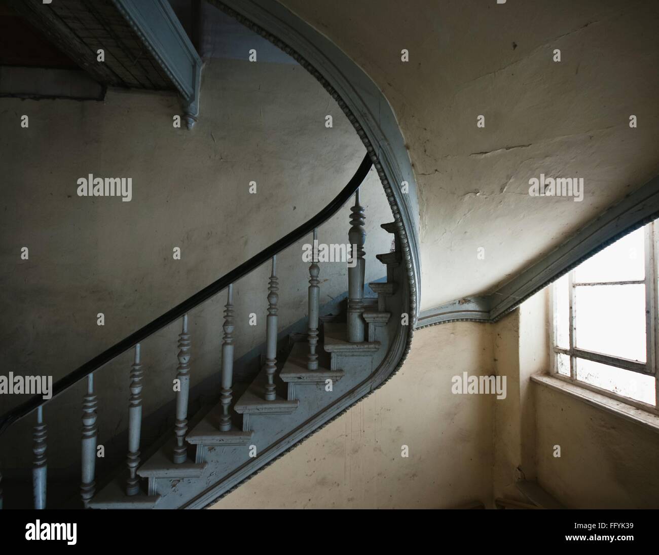 Glass staircase inside hi-res stock photography and images - Alamy
