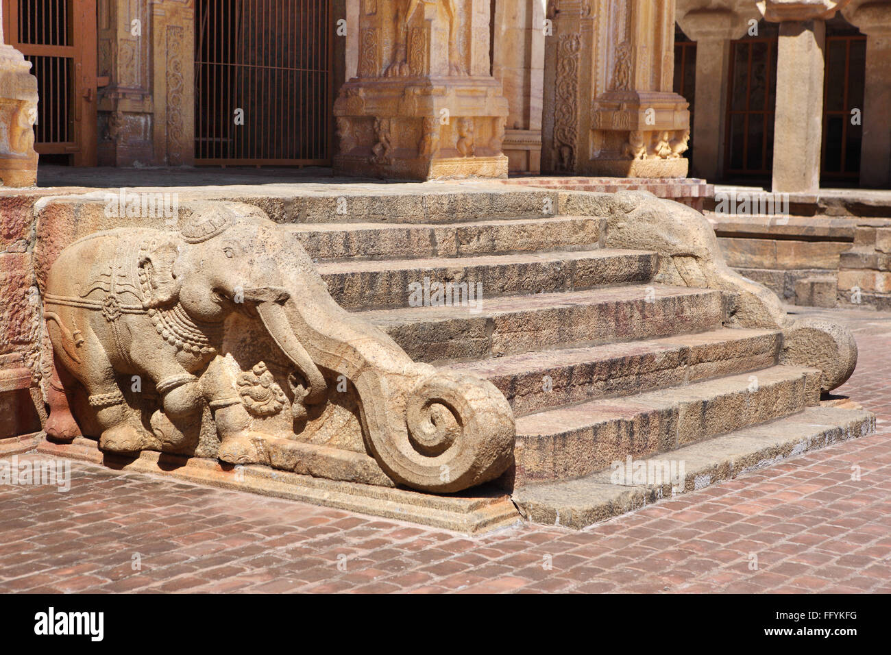 Stone temple stairs hi-res stock photography and images - Alamy
