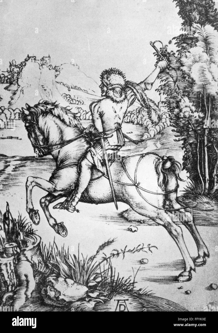 Woodcut by albrecht duerer hi-res stock photography and images - Alamy