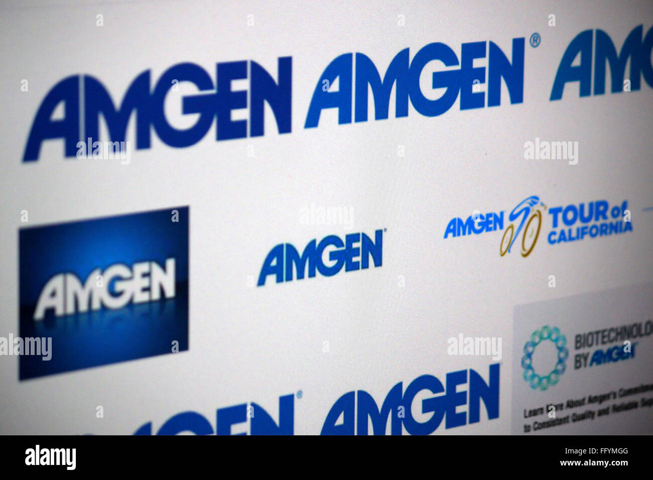 Amgen logo hi-res stock photography and images - Alamy