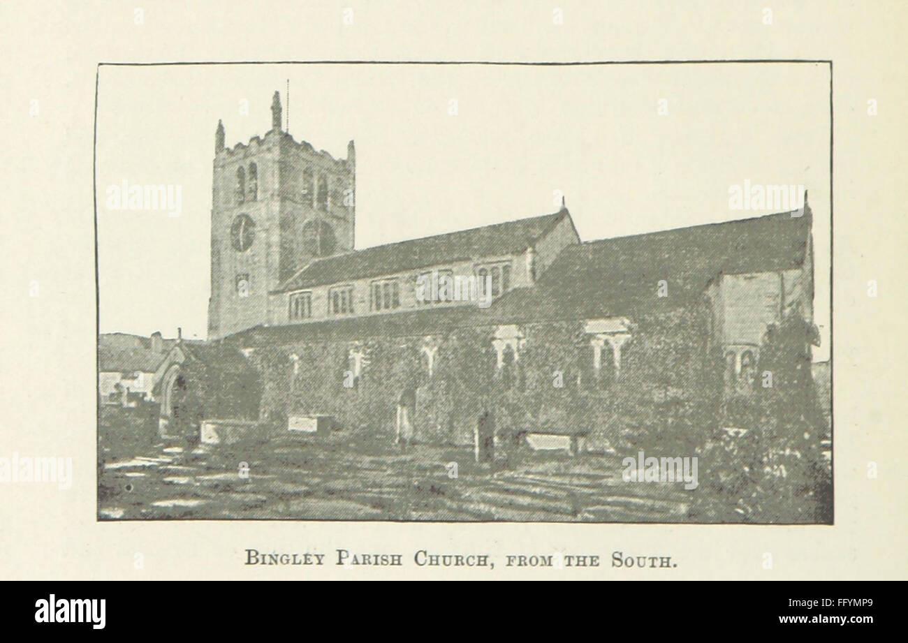 This vintage book explores the history and landscape of Bingley, a town ...