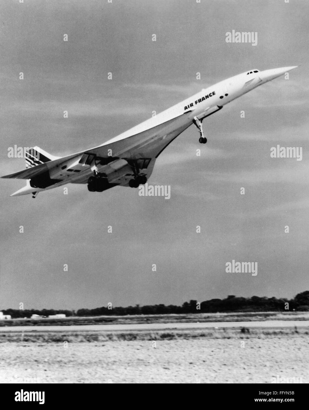 AIR FRANCE: CONCORDE. /nThe Air France Concorde high-speed passenger ...