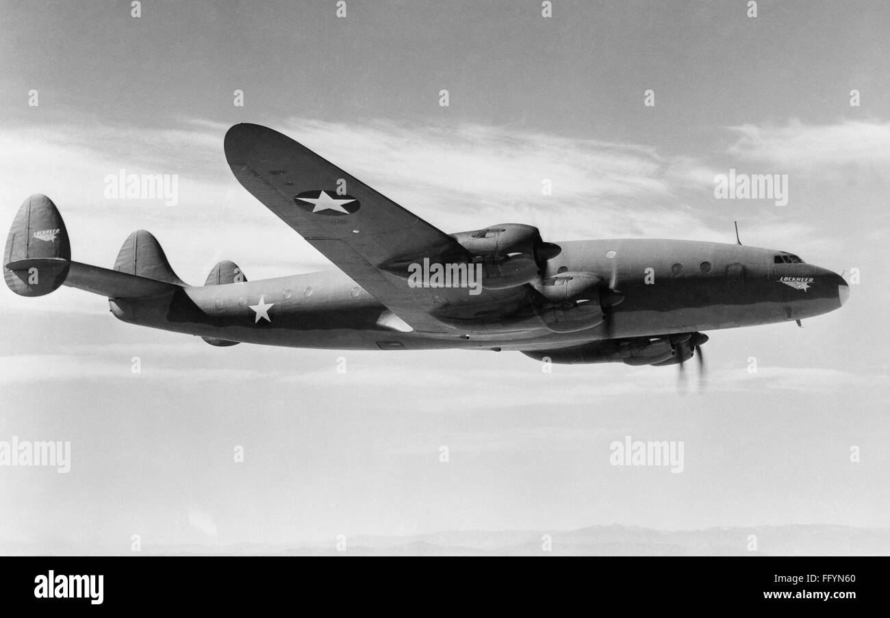 LOCKHEED CONSTELLATION. /nPrototype of the Lockheed Constellation ...