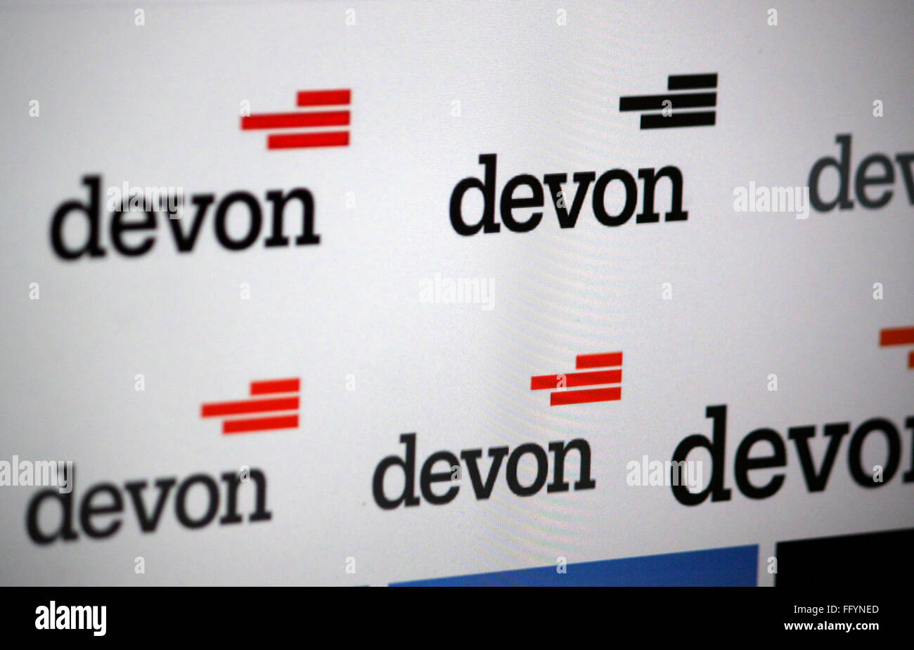 Devon logo hi-res stock photography and images - Alamy