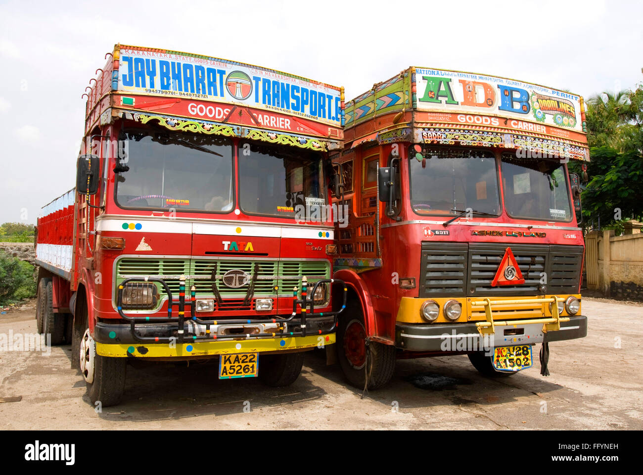 Haulage vehicle lorries hi-res stock photography and images - Alamy