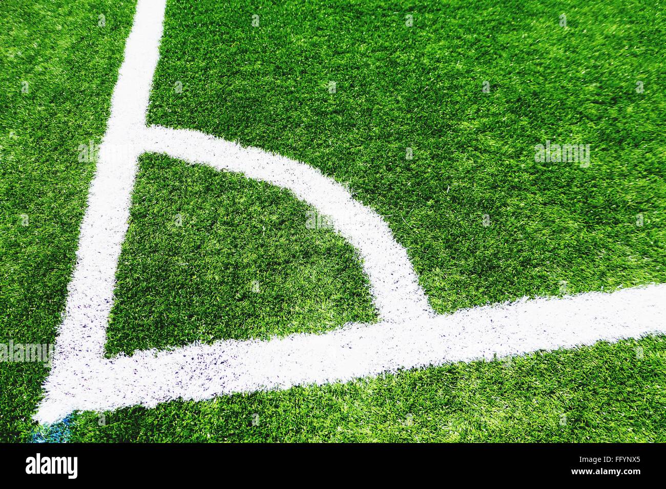 Soccer corner marking hi-res stock photography and images - Alamy