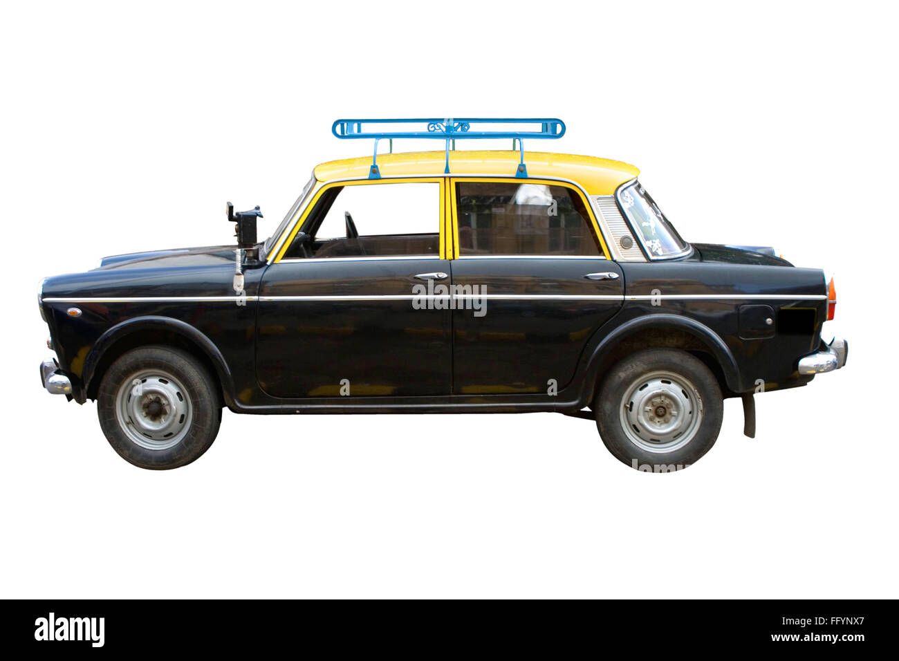 Taxi standing Cut Out Stock Images & Pictures - Alamy