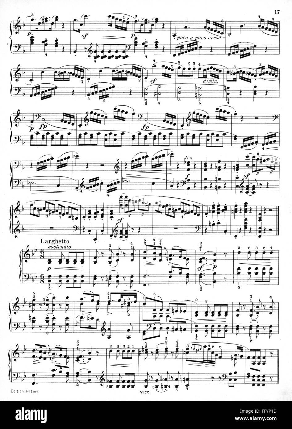 Sheet music available Black and White Stock Photos & Images - Alamy