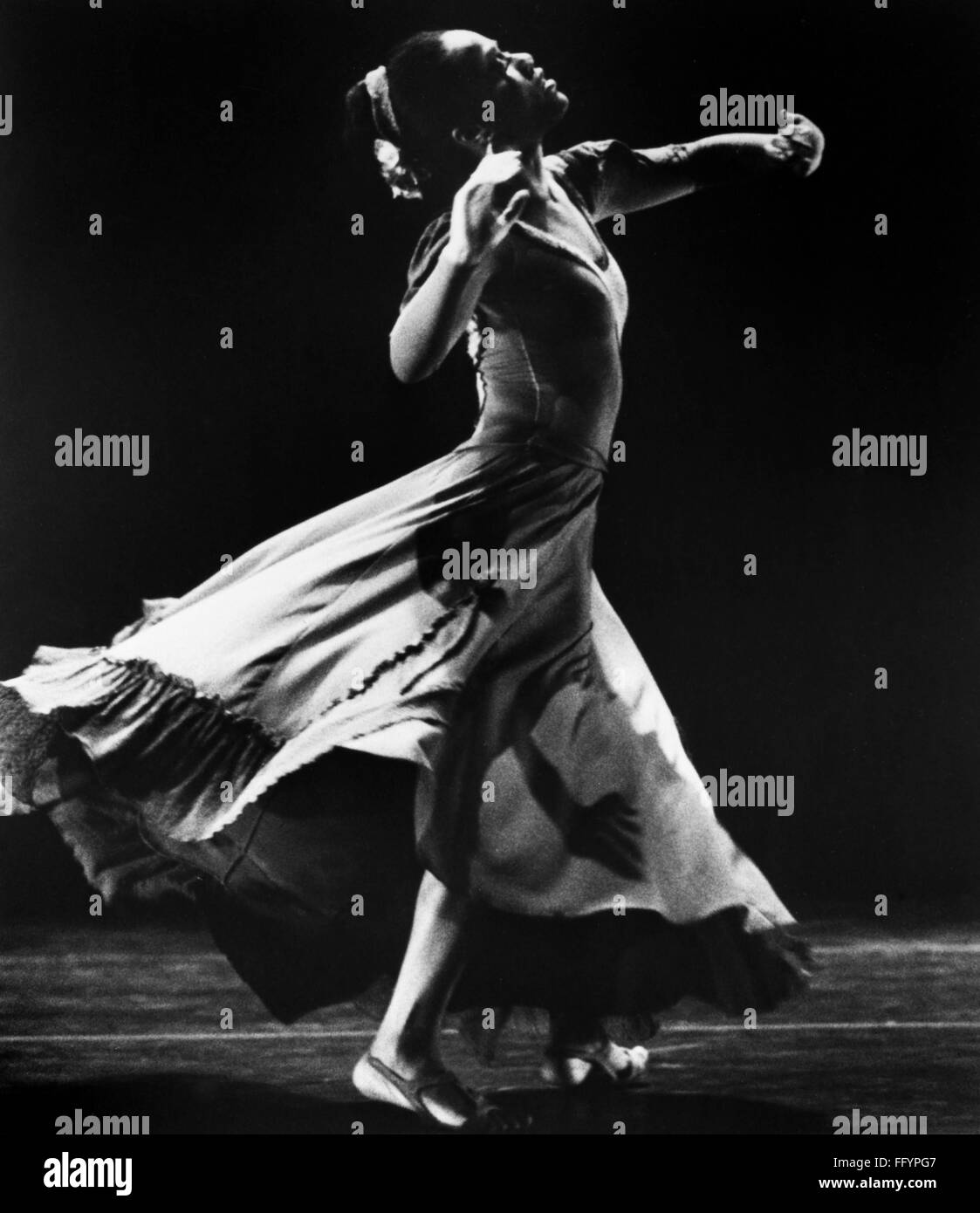 DANCE: BALLET, c1983. /nA dancer with Ballet Hispanico of New York City ...