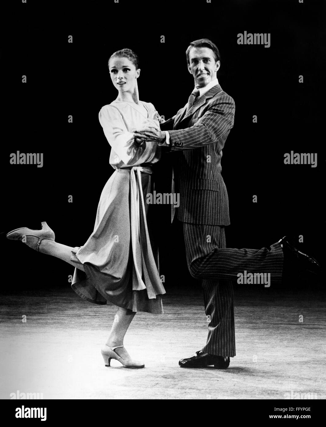AMERICAN DANCE MACHINE, 1978. /nJanet Eilber and Danny Shearer in a ...