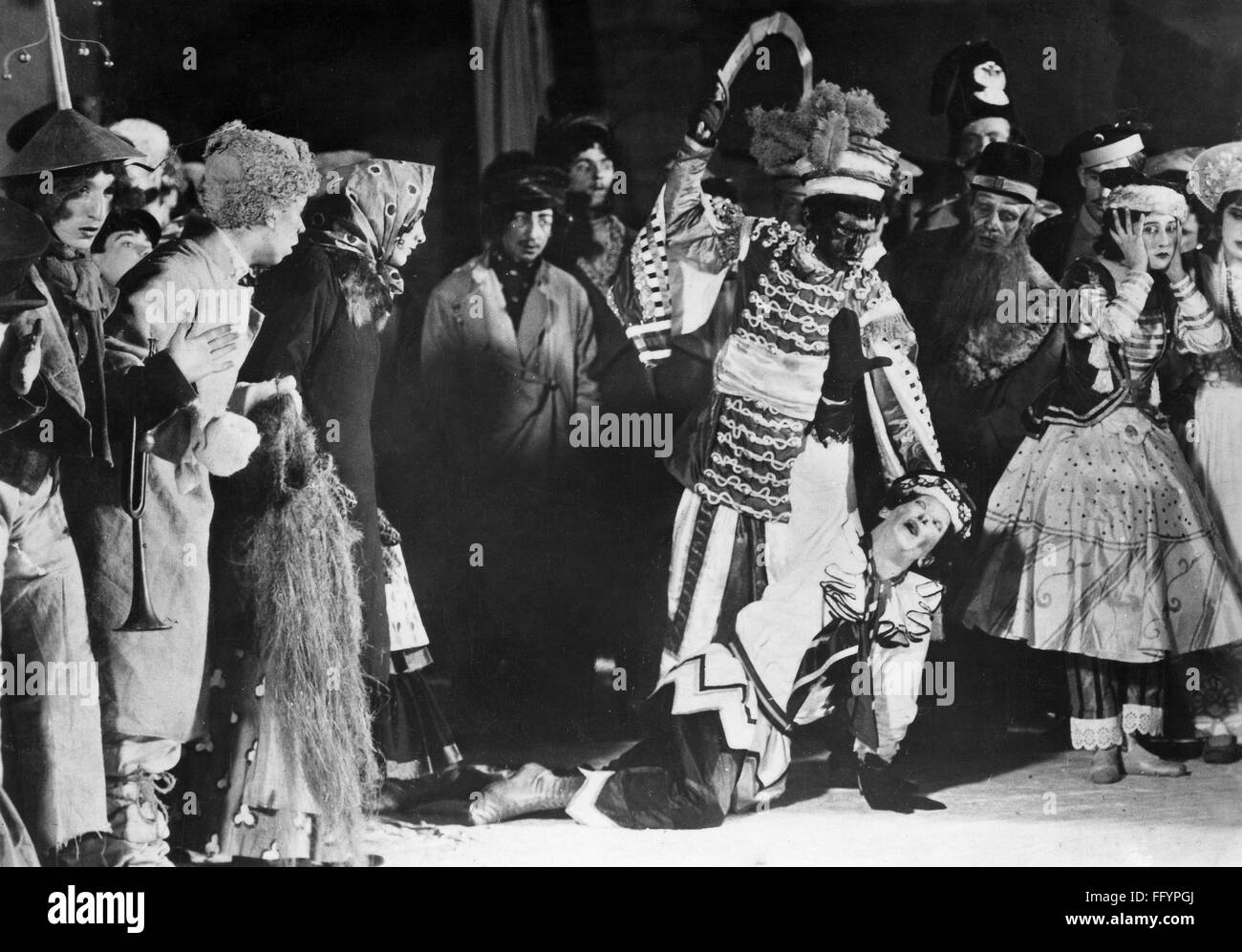 DANCE: PETRUSHKA, 1911. /nA scene from the ballet, 'Petrushka,' by Igor ...