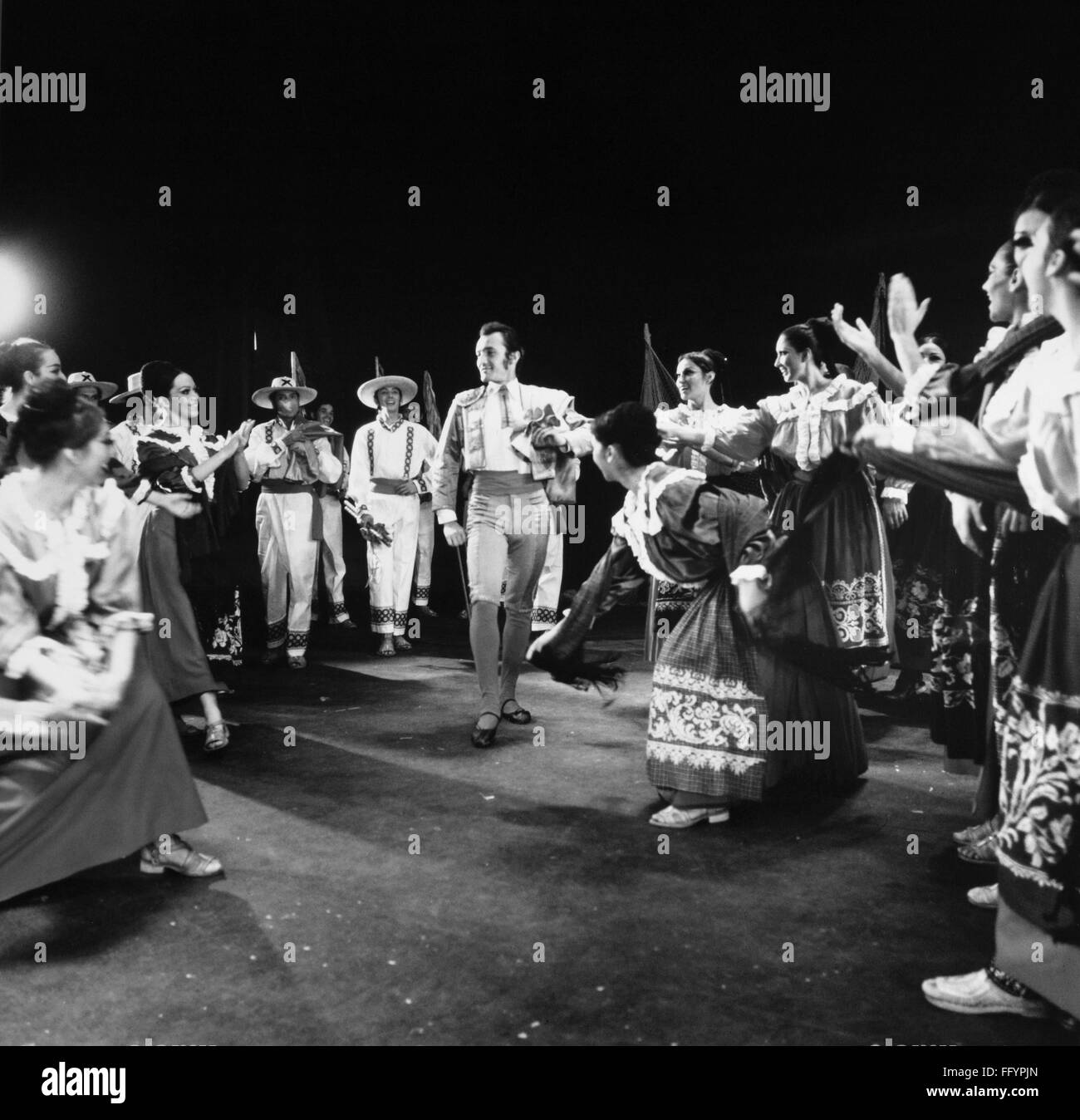MEXICAN FOLK DANCE, c1970. /nScene from 'The Tarascans,' by the Ballet ...