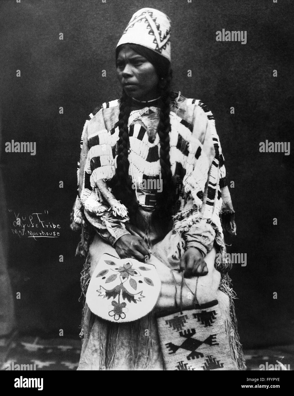CAYUSE WOMAN, c1900. /nKupt, a Cayuse Native American woman ...