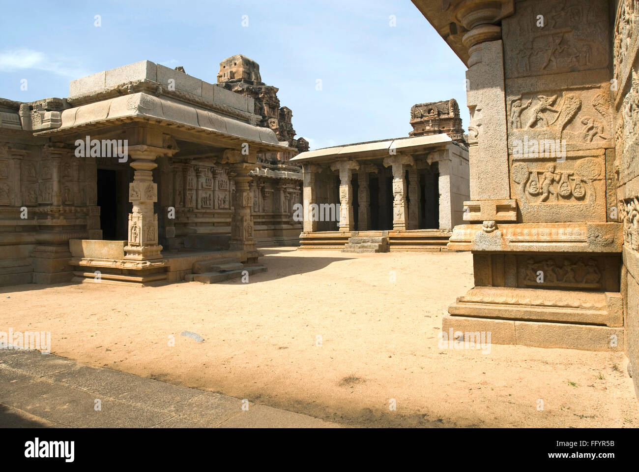Ramachandra temple in Hampi , Karnataka , India Stock Photo - Alamy