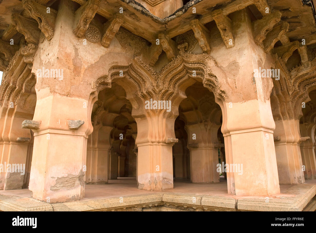 Lotus Mahal in Hampi , Karnataka , India Stock Photo - Alamy