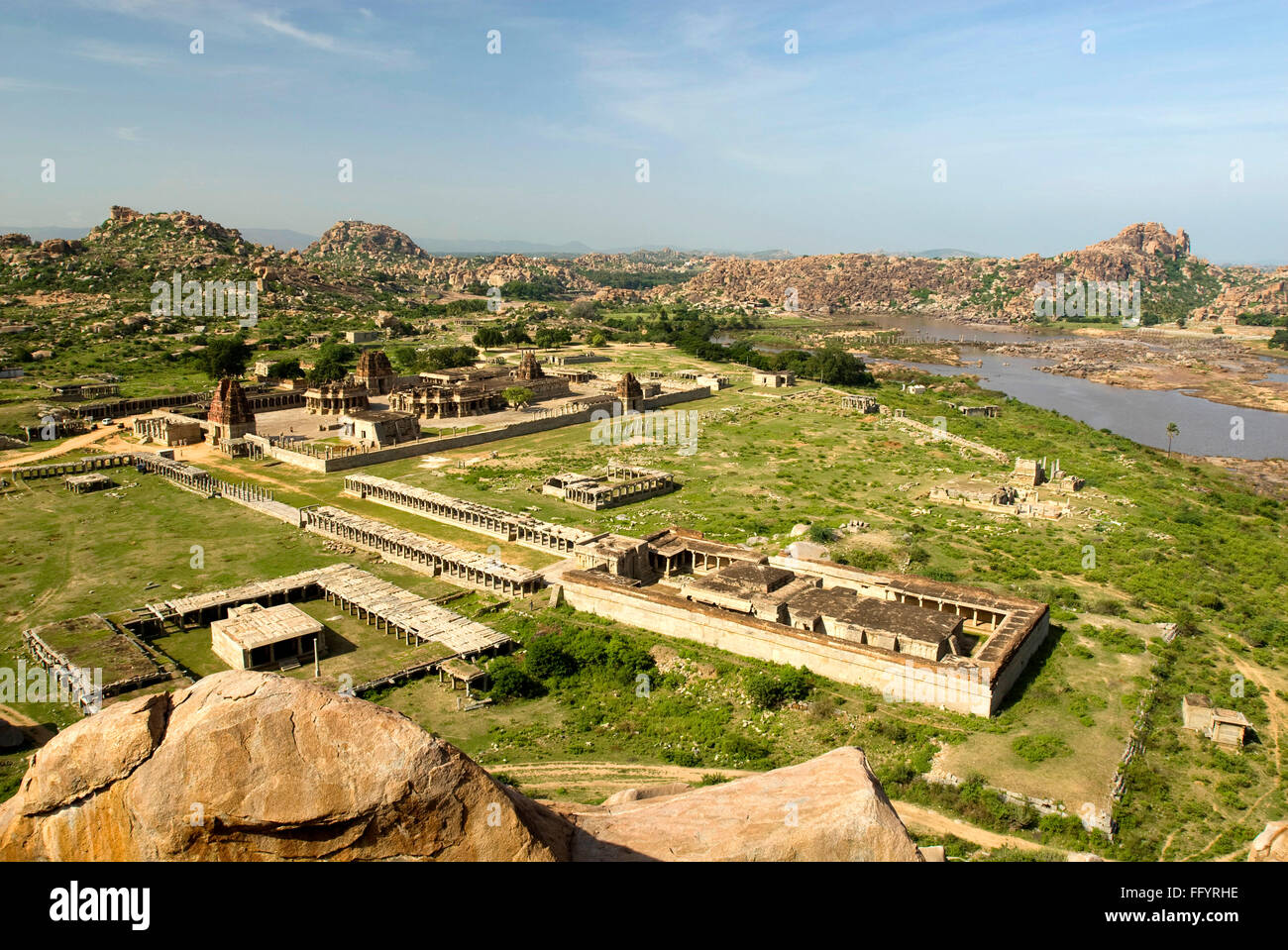 Vithala temple aerial hi-res stock photography and images - Alamy