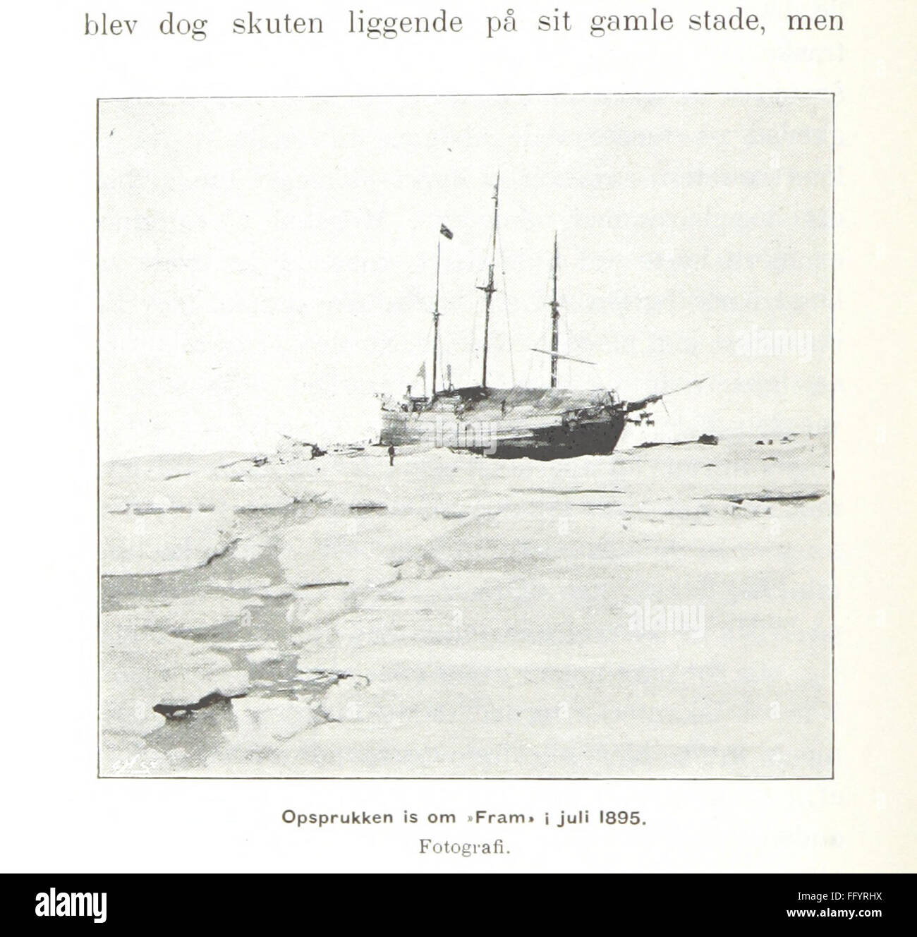 'Fram over Polhavet' is a Norwegian polar exploration book detailing ...