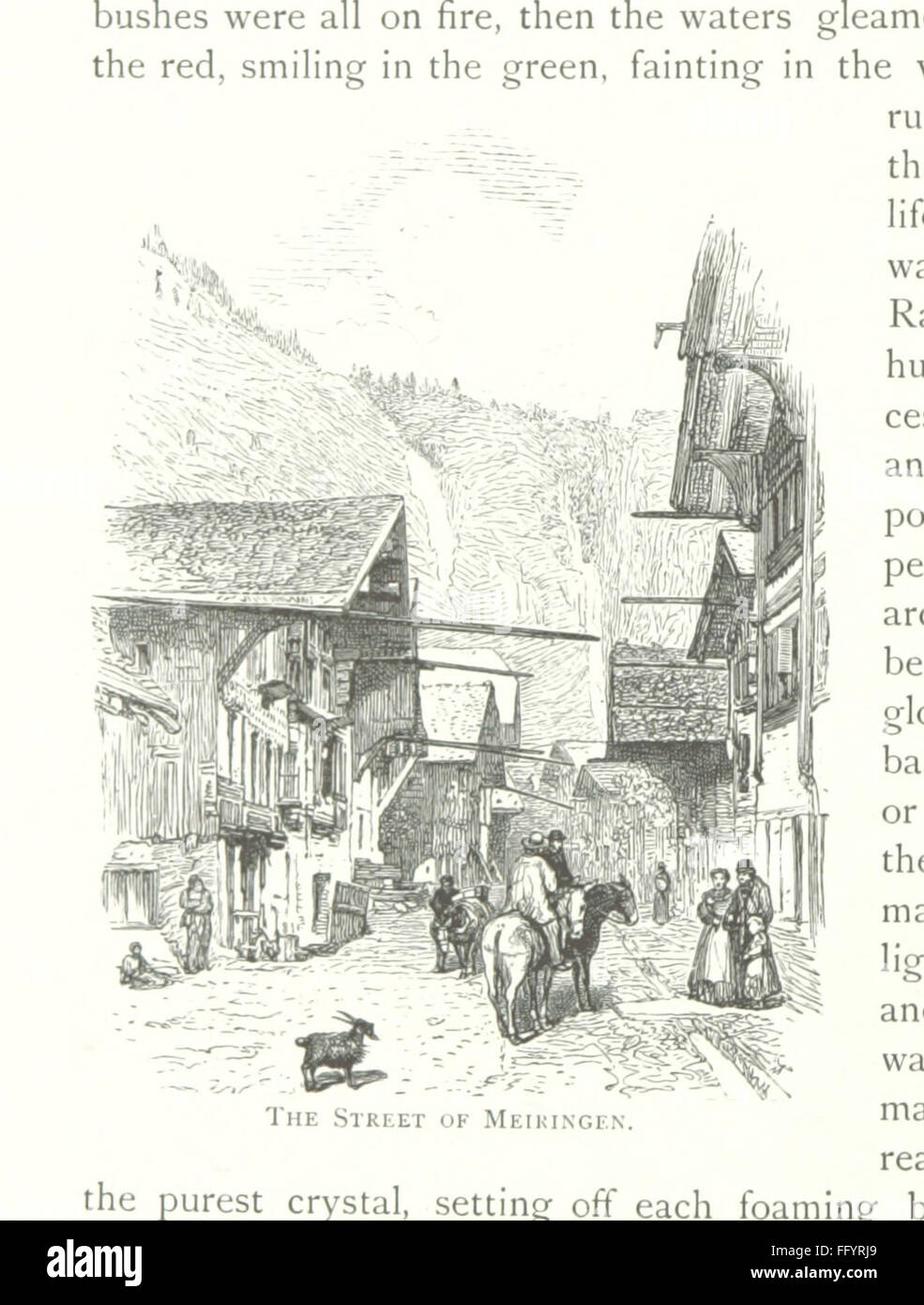 Swiss Pictures is an illustrated travel book featuring depictions of ...