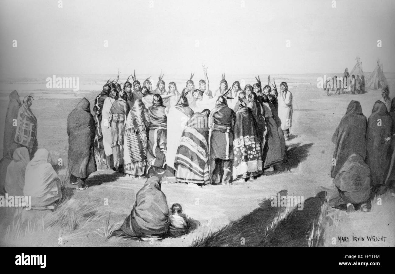 Native american ghost dance High Resolution Stock Photography and ...