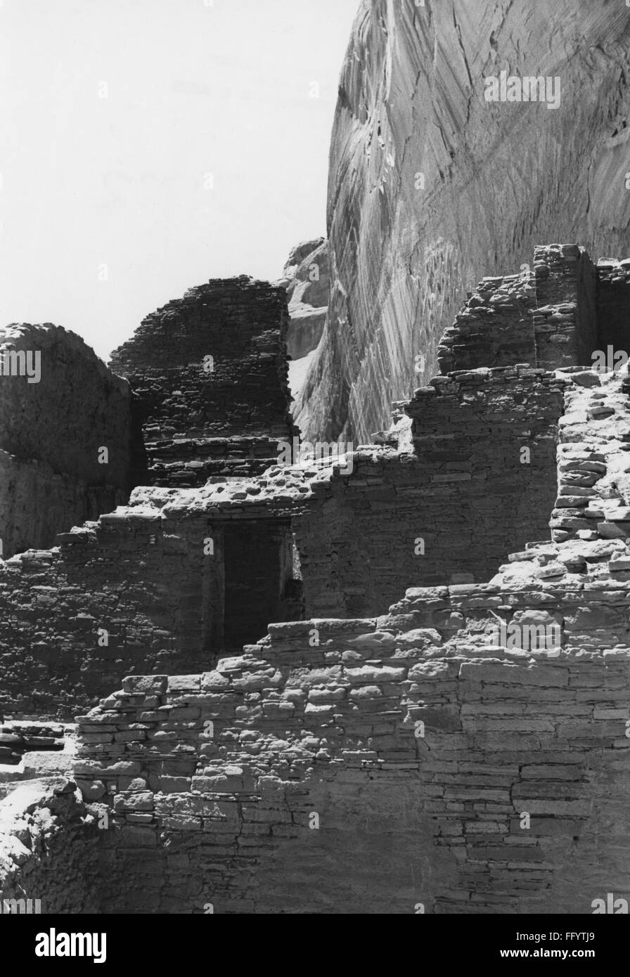 HOPI RUINS, c1970. /nRuins of a Hopi village in northeastern Arizona ...